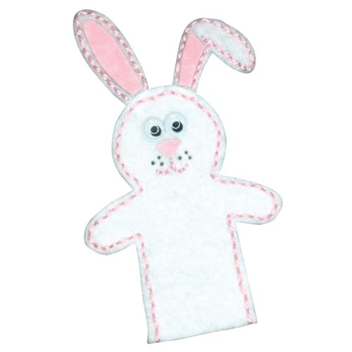 Easter Bunny Finger Puppet Easter CleverPatch Art Craft Supplies