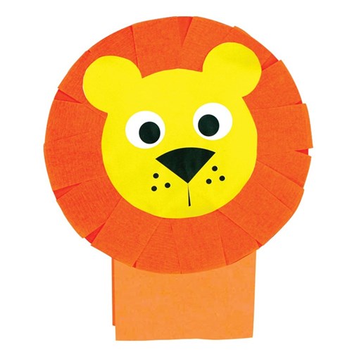Lion Paper Bag Puppet Masks Puppets CleverPatch Art Craft 