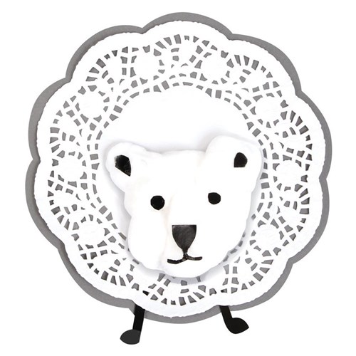 Doily Sheep | Paper & Card | CleverPatch - Art & Craft Supplies